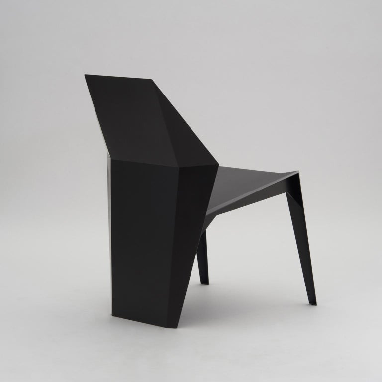 Centaurus Sculptural Chair with soft-touch powder coated finish For ...