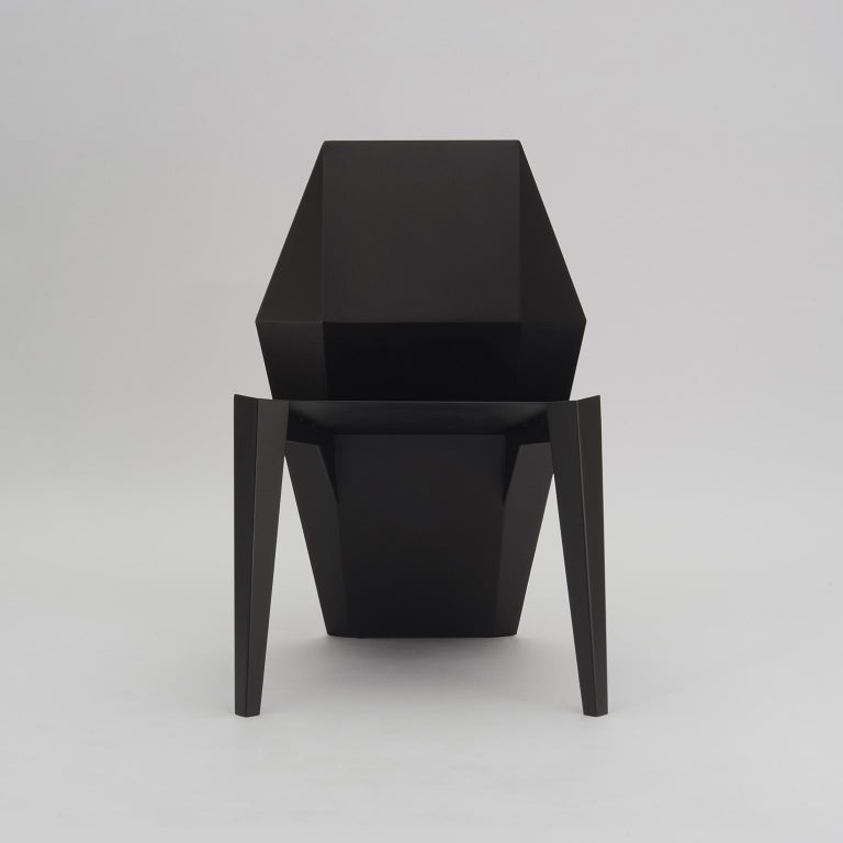 Centaurus Sculptural Chair with soft-touch powder coated finish For ...