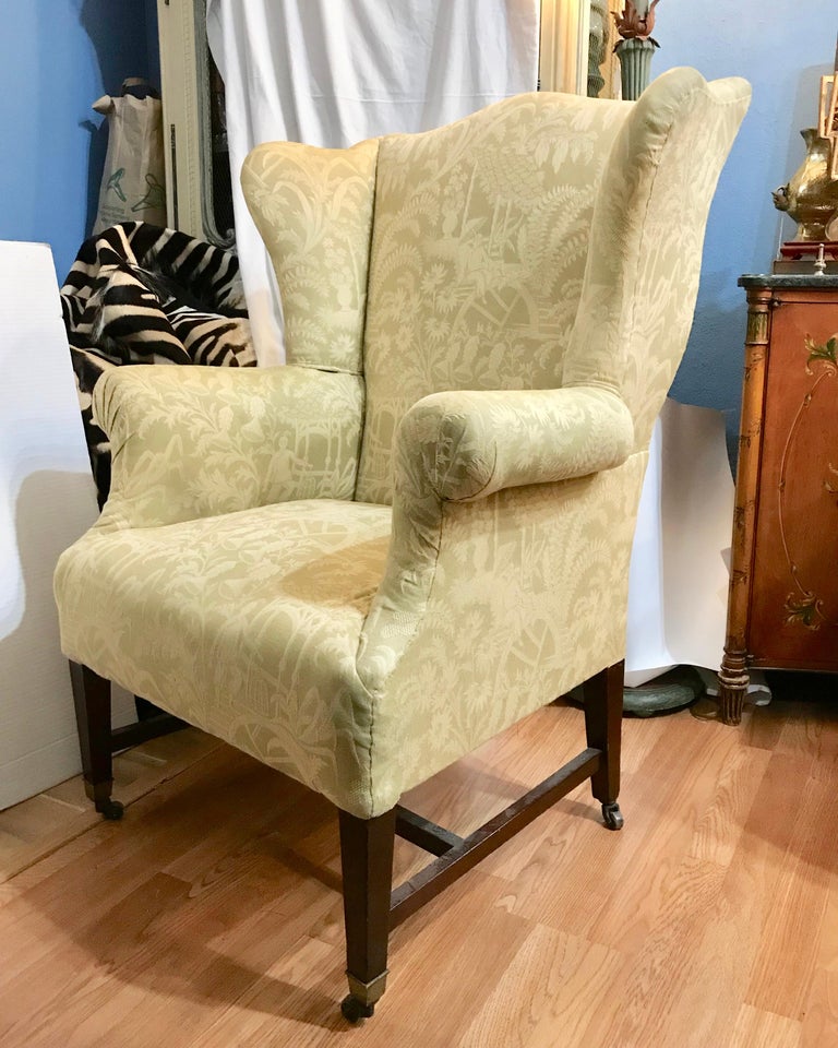 Centennial "Federal" Wing Chair For Sale at 1stDibs