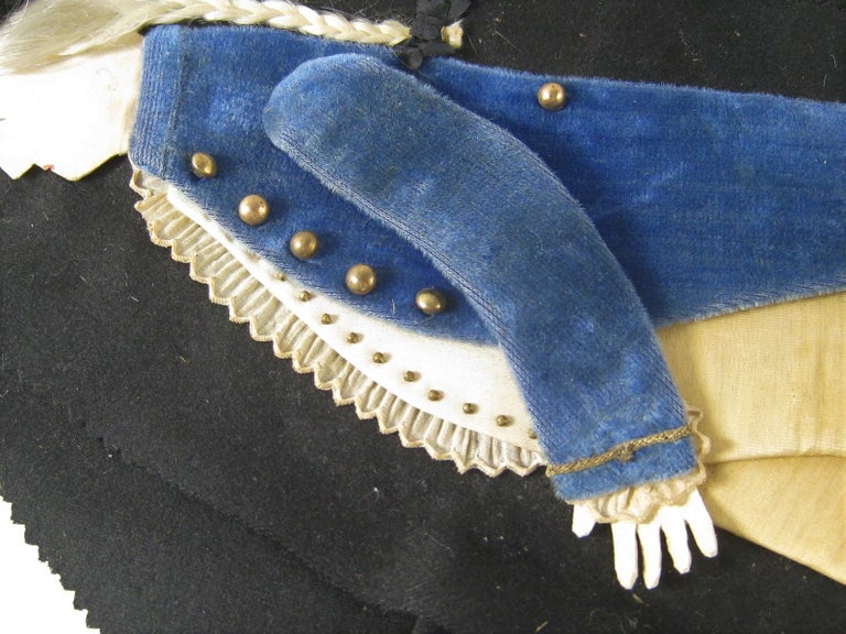 Centennial George Washington Textile Pen Wipe Antique Handmade Folk Art ...