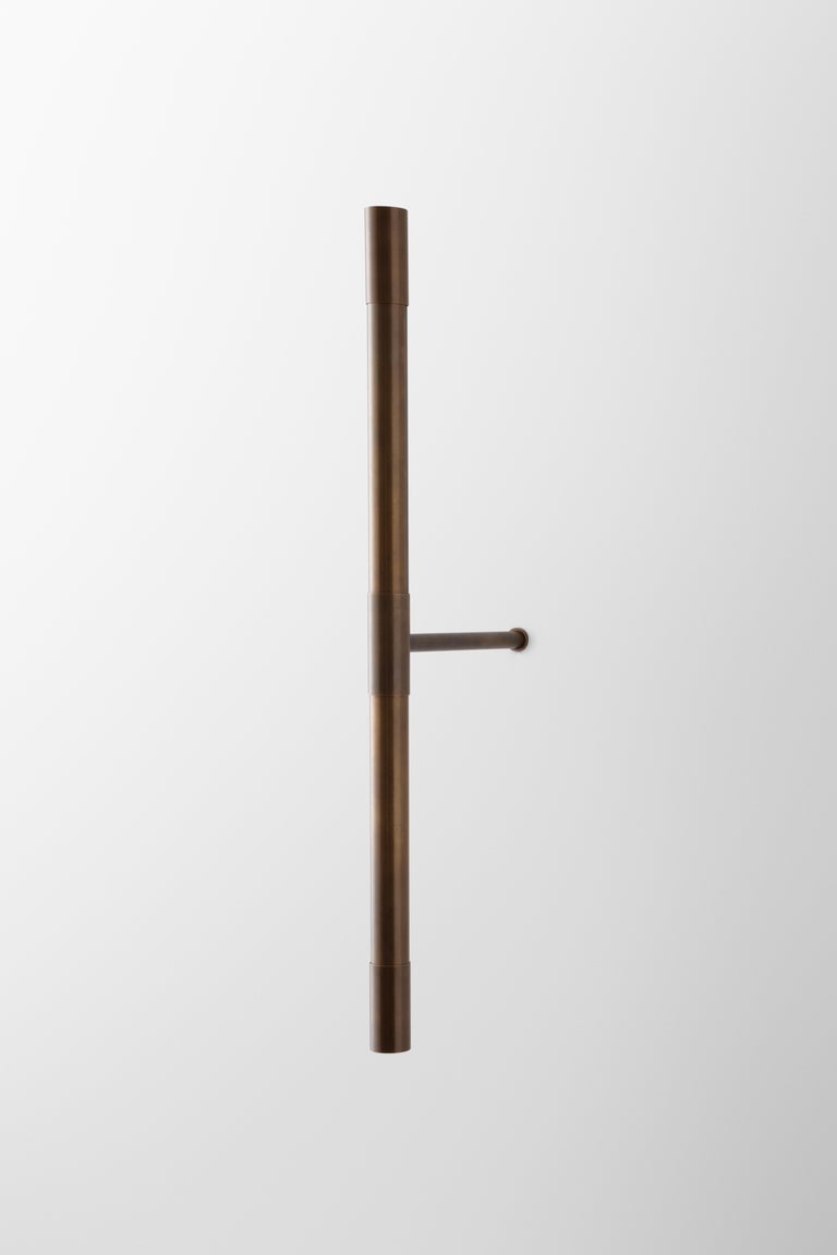 Customizable Center-Mount Picture Light Adjustable Minimal Brass Linear ...