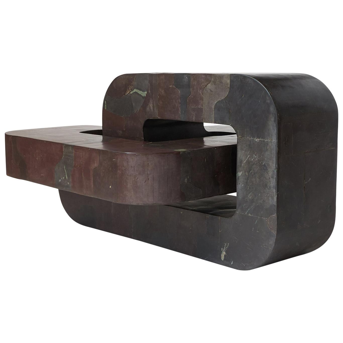 Rare 1976 Surrealist Table / Sculpture By Jean Claude Biraben For Sale ...