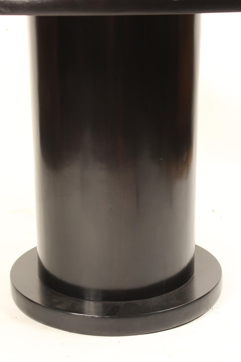 Center Table with Egyptian Design Engraved faux Copper Top at 1stDibs ...