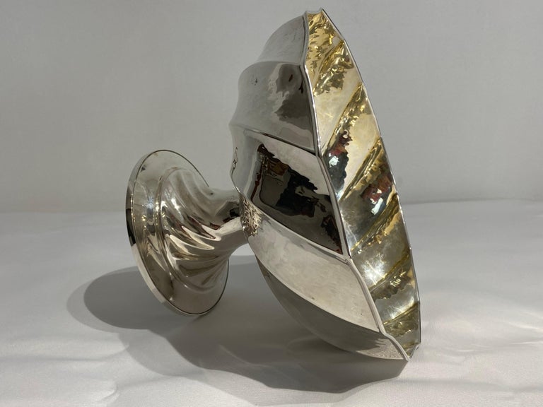 Centerpiece / Fruit Bowl in 800 Silver For Sale at 1stDibs