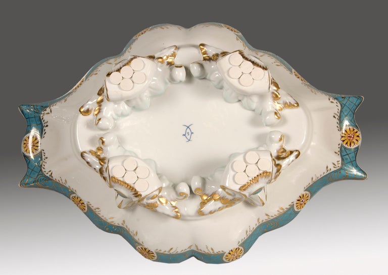 Centerpiece, Glazed Porcelain at 1stDibs