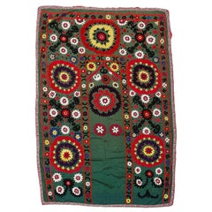 Central Asian Embroidered Textile, “Suzani”, Mid 20th Century For Sale ...