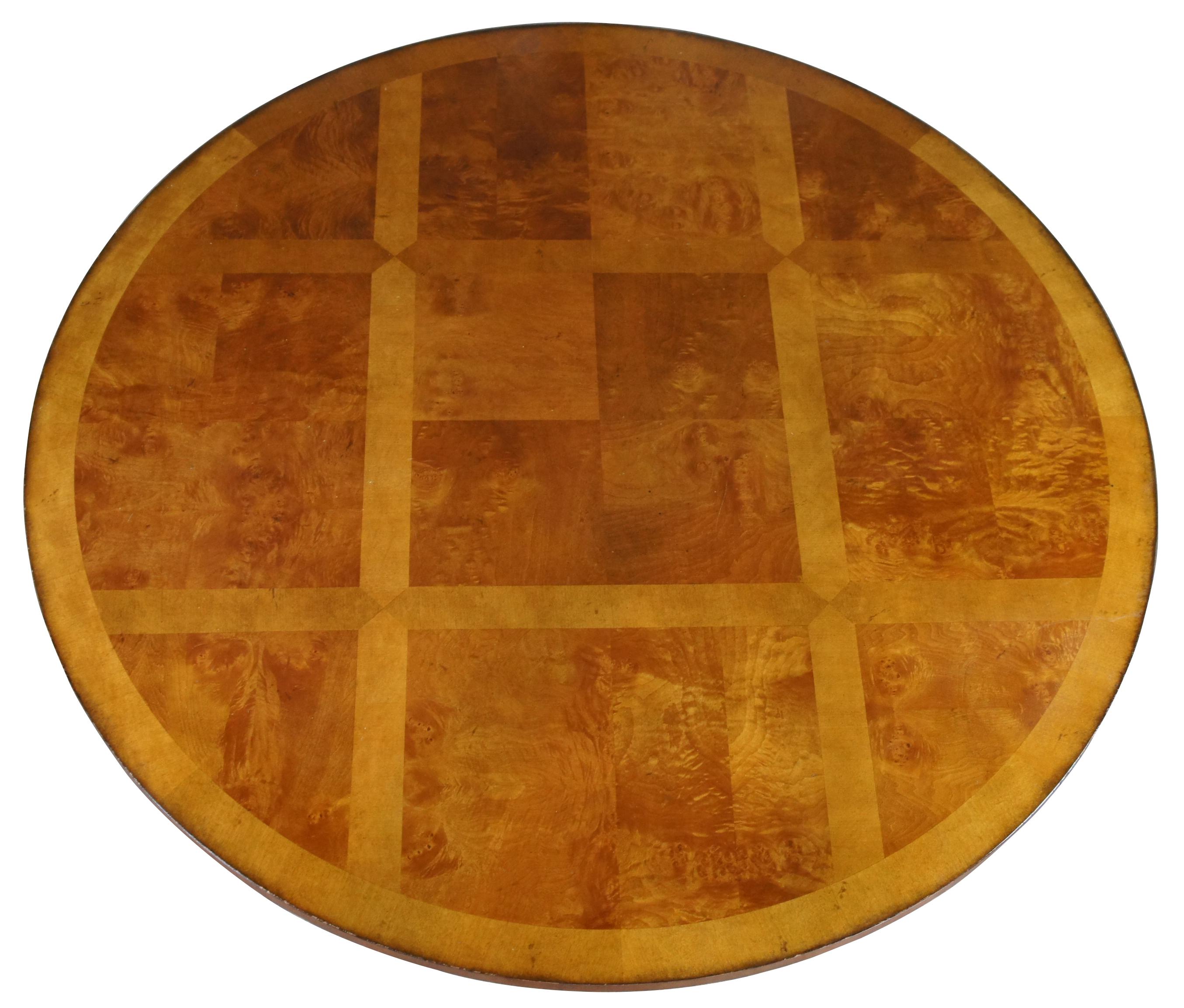 Century Furniture Maple Norfolk Round Pedestal Dining Table 53-307B at ...