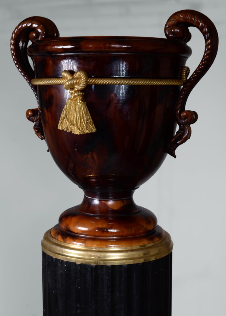 Ceramic and Bronze Vase, 19th Century For Sale at 1stDibs