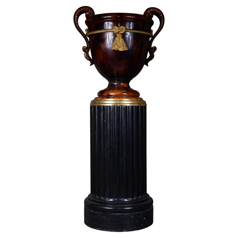 Ceramic and Bronze Vase, 19th Century For Sale at 1stDibs