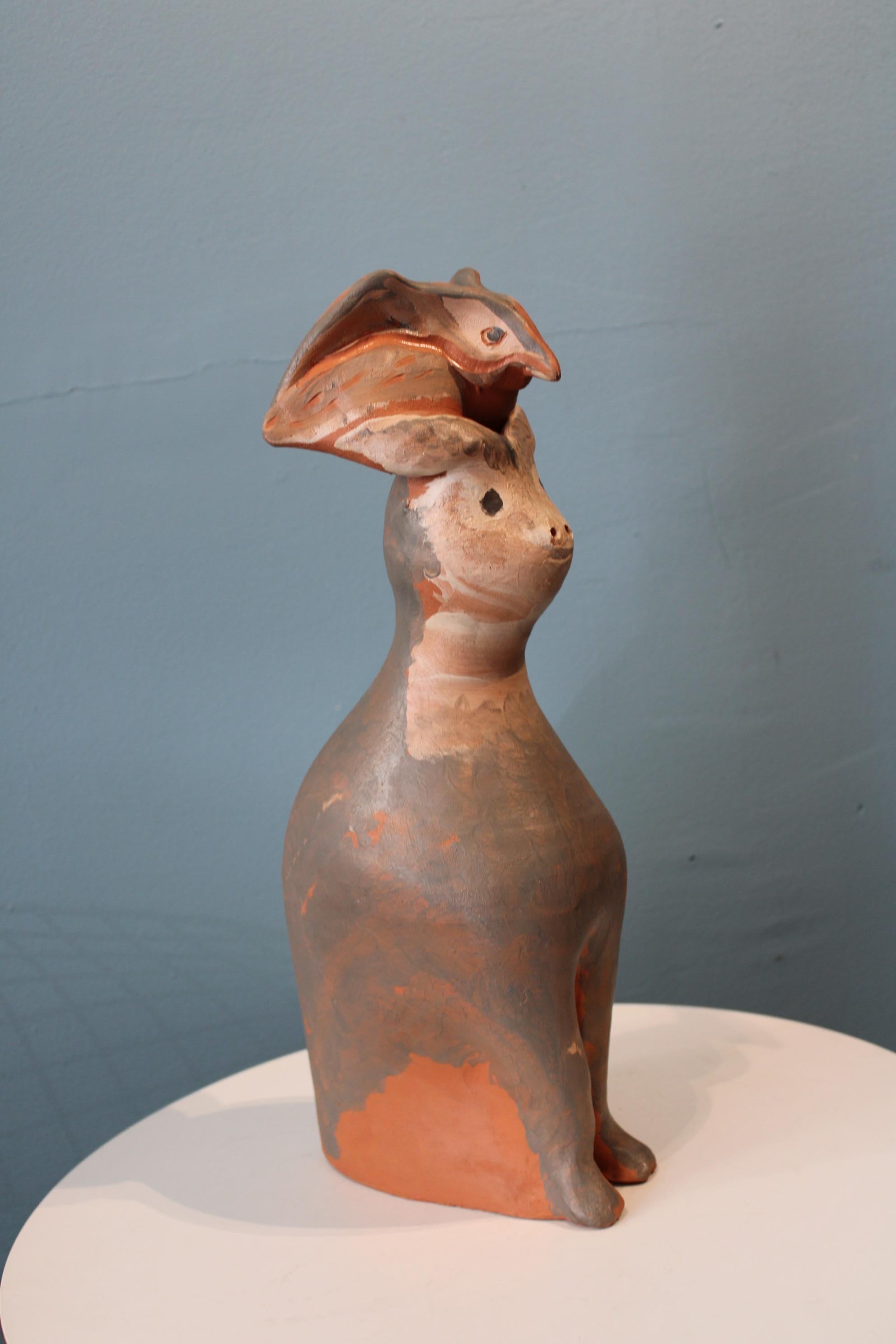 Ceramic Animals Sculpture by Jules Agard, France, 20th Century at 1stDibs