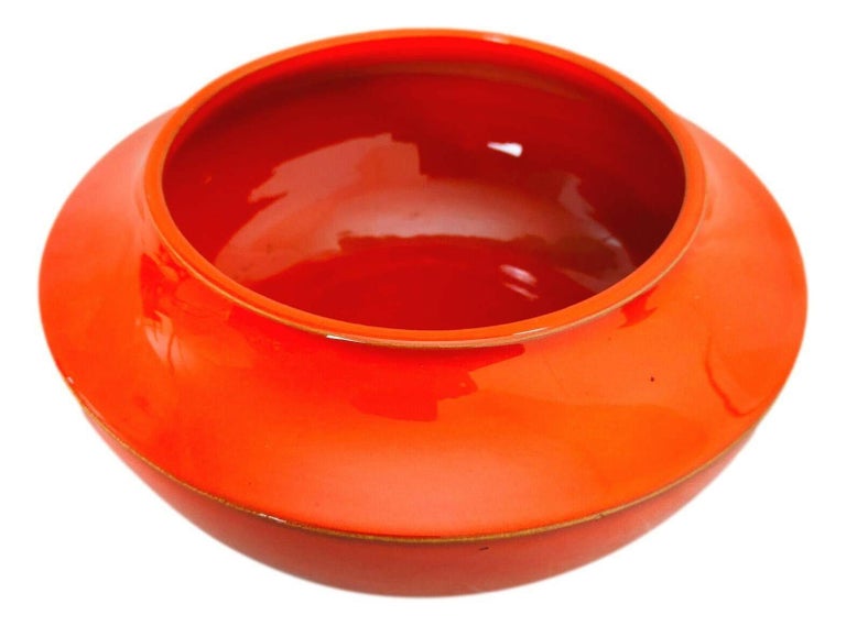 Ceramic Biscuit Jar Designed by Enzo Bioli for the Woodpecker, 1970s ...