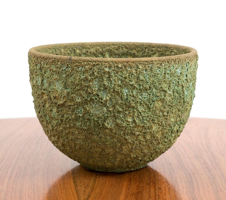 Ceramic Bowl in Lava Glaze by James Lovera, California, 1975 at 1stDibs