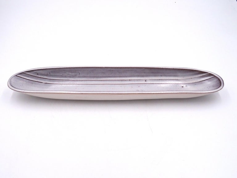 Ceramic "Canoe" pocket emptier/centerpiece, Alessio Tasca 1970s For ...