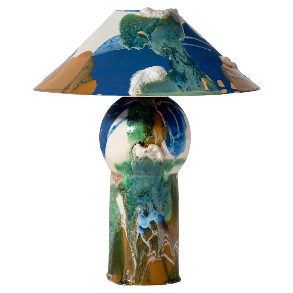 Ceramic Carousel Table Lamp by Episode Studio For Sale at 1stDibs