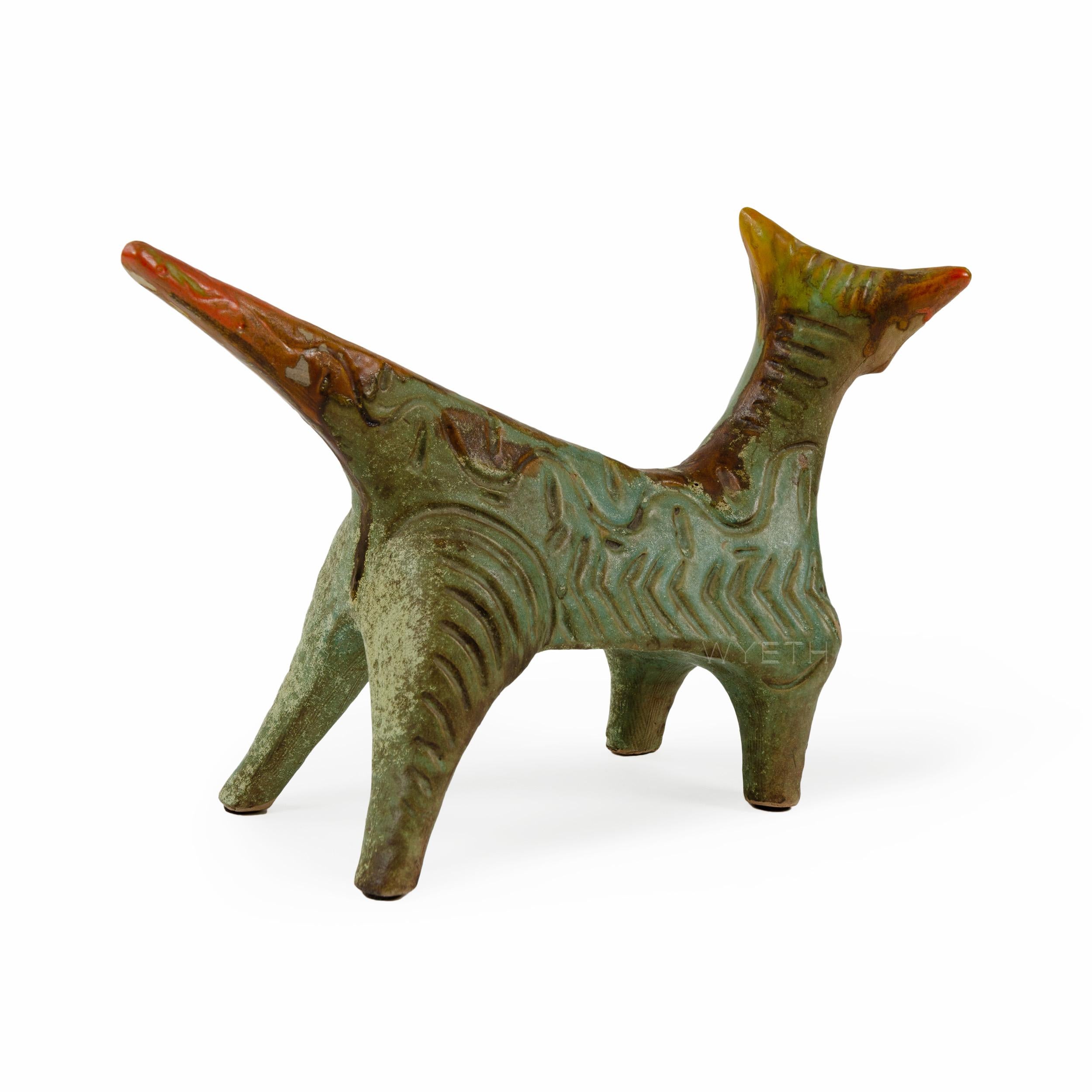 Ceramic Cat by Bitossi at 1stDibs