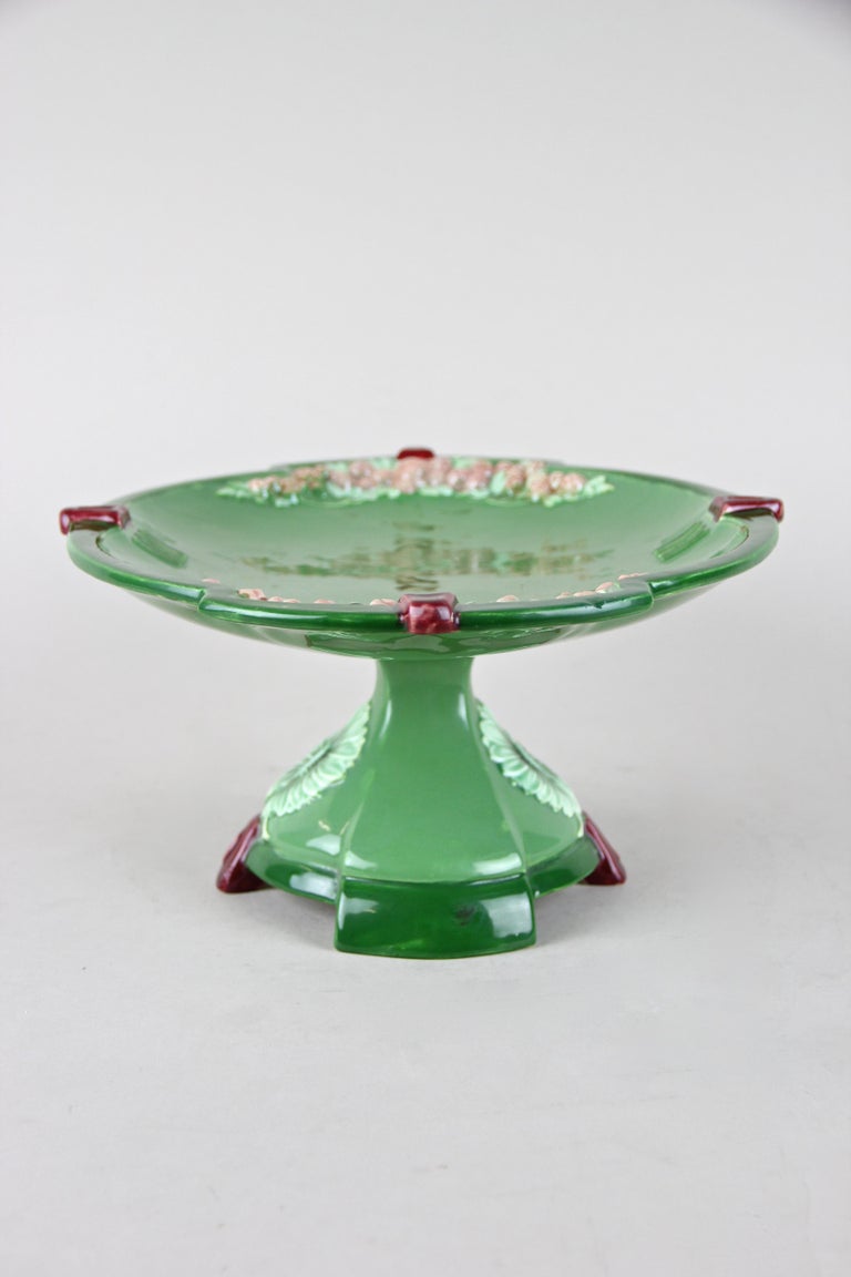 Ceramic Centerpiece by Eichwald, Bohemia circa 1910 For Sale at 1stDibs