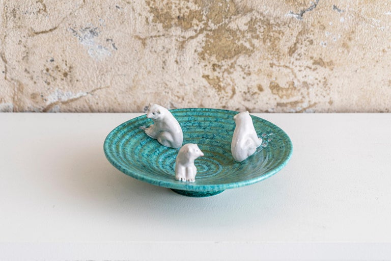 Ceramic Centerpiece by M.G.a For Sale at 1stDibs