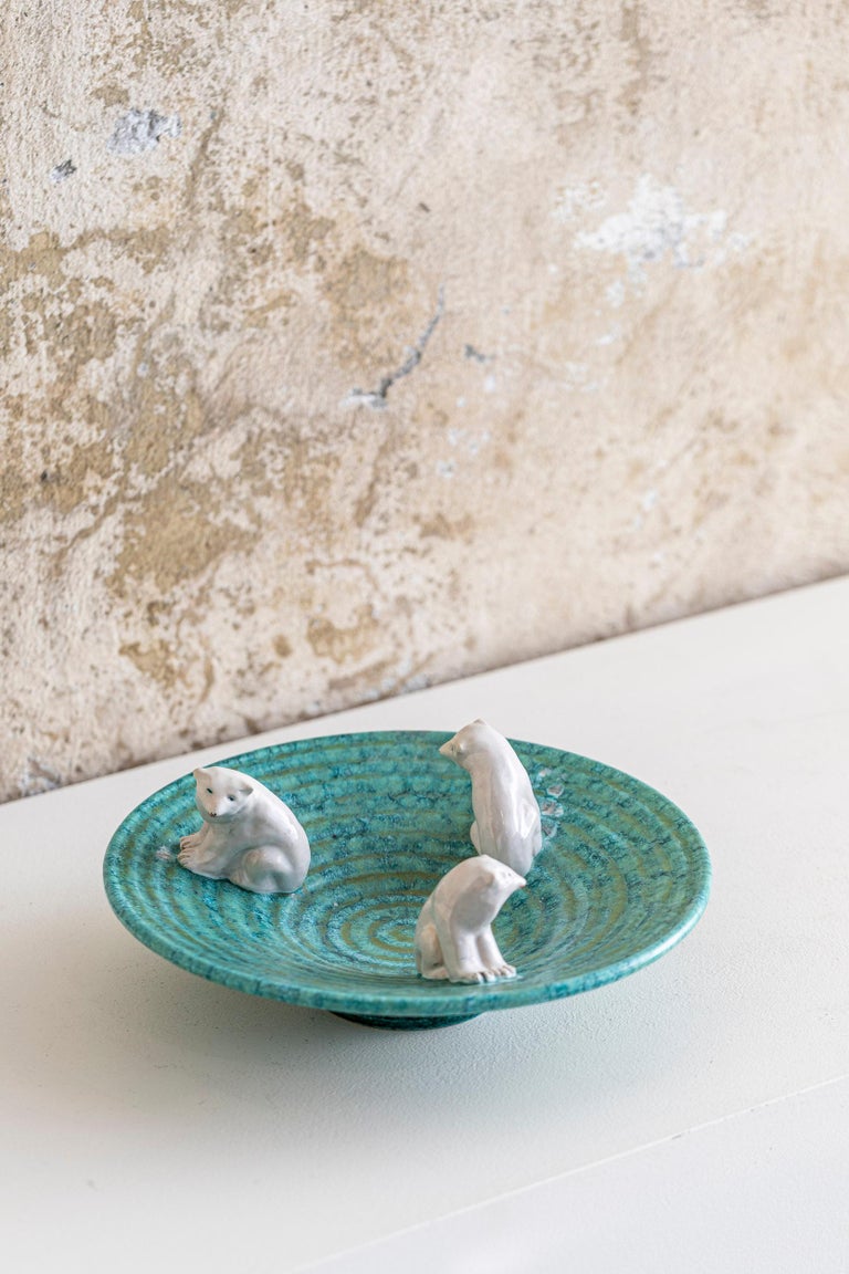 Ceramic Centerpiece by M.G.a For Sale at 1stDibs