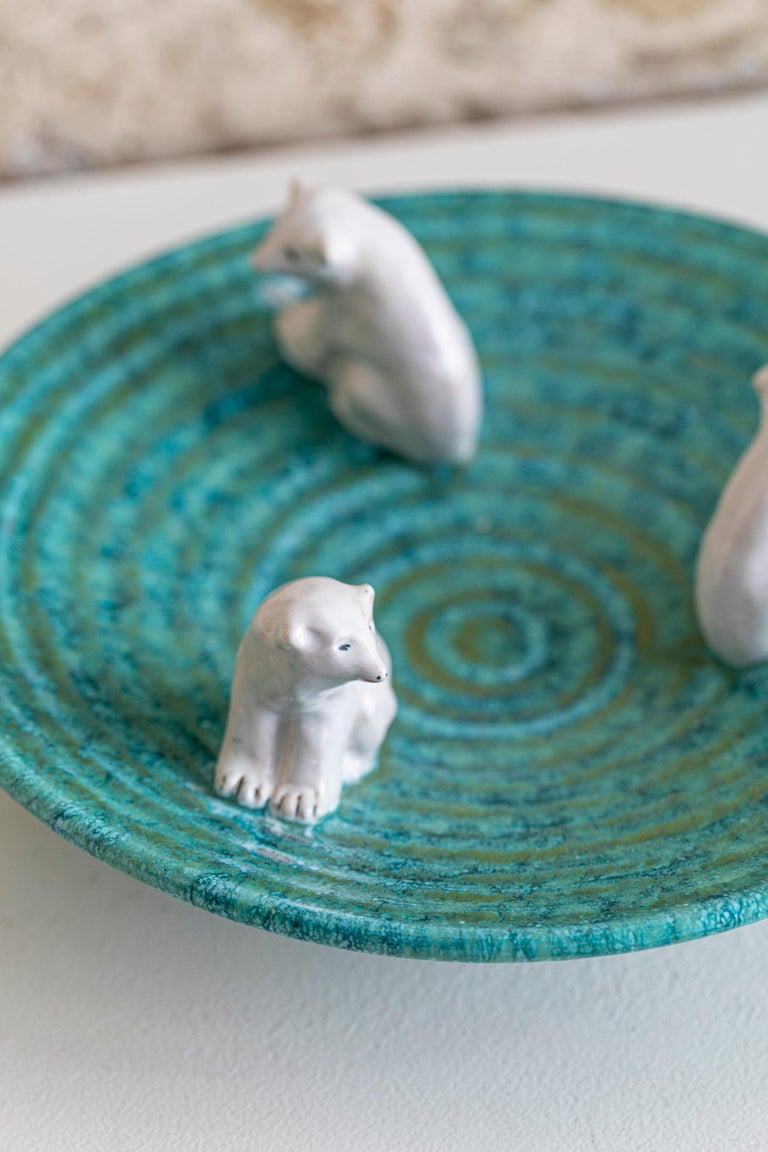 Ceramic Centerpiece by M.G.a For Sale at 1stDibs