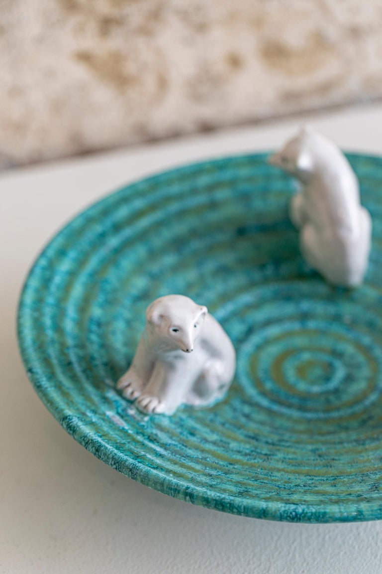 Ceramic Centerpiece by M.G.a For Sale at 1stDibs