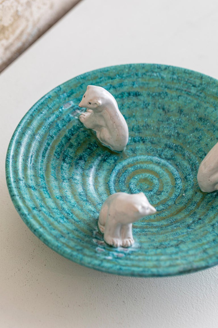 Ceramic Centerpiece by M.G.a For Sale at 1stDibs
