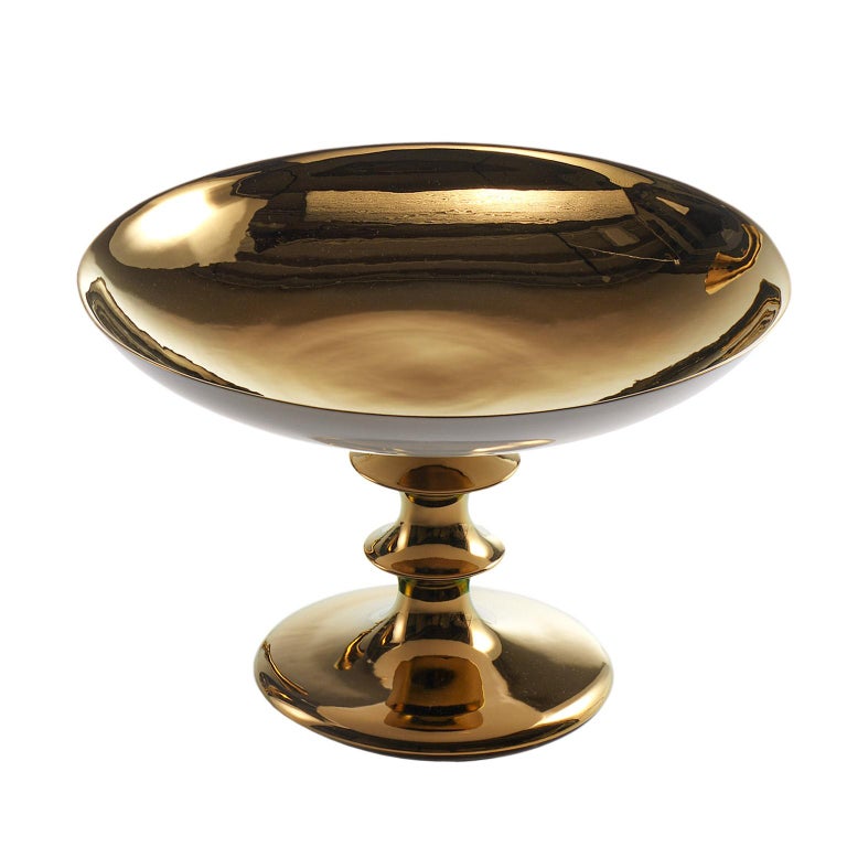 Ceramic Centerpiece "IRIS II" Bronze Handcrafted by Gabriella B. Made ...