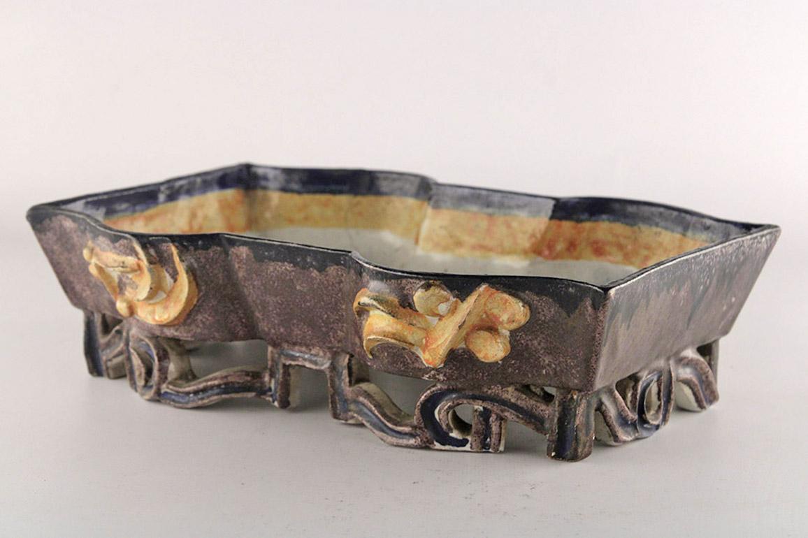Ceramic Centerpiece Serving Tray Viennese Secession Wiener Werkstätte ...