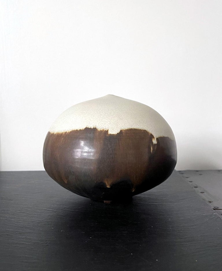 Ceramic Closed Form Vessel with Rattle by Toshiko Takaezu at 1stDibs ...