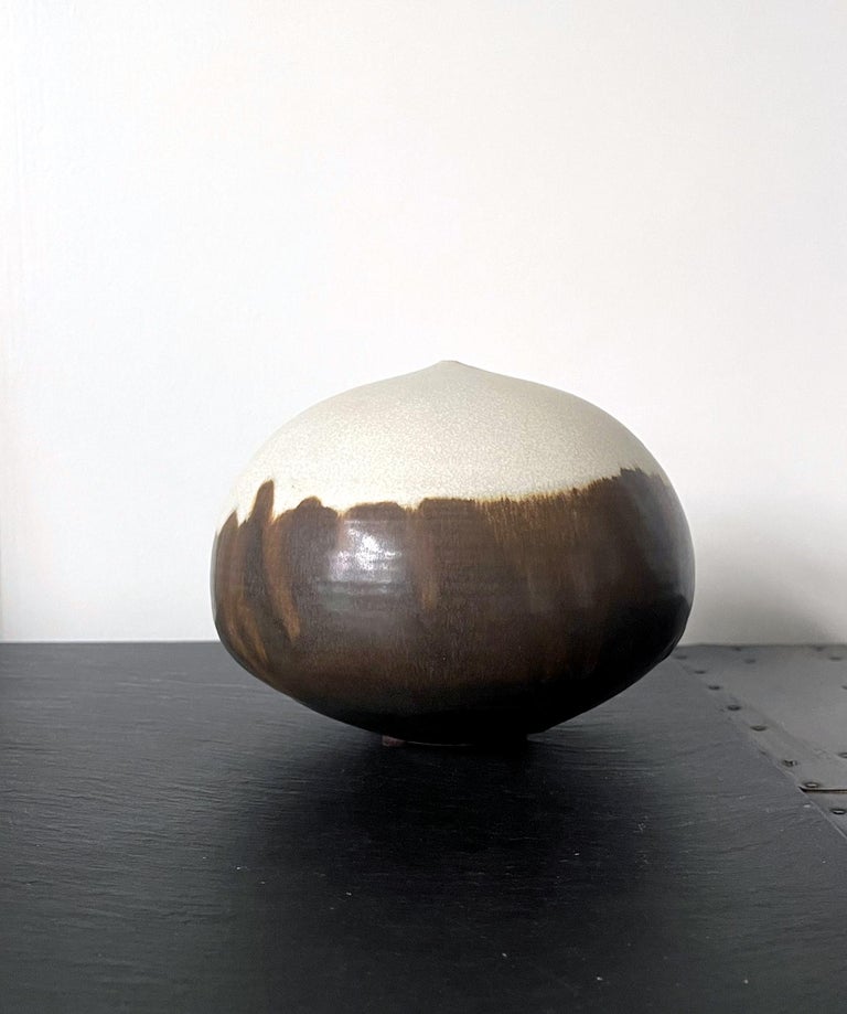 Ceramic Closed Form Vessel with Rattle by Toshiko Takaezu at 1stDibs ...