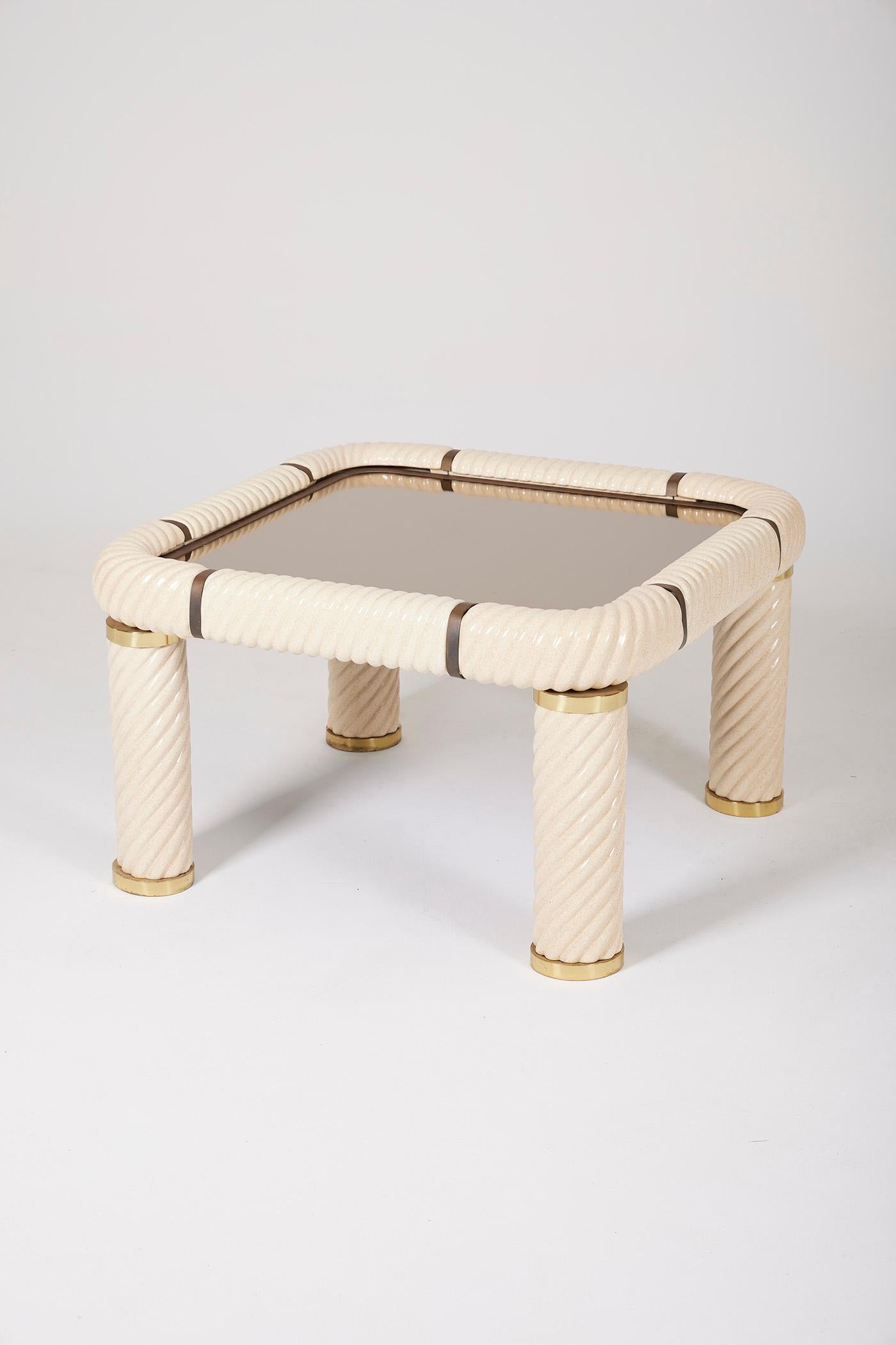Ceramic coffee table by Tommaso Barbi, 1960s For Sale at 1stDibs