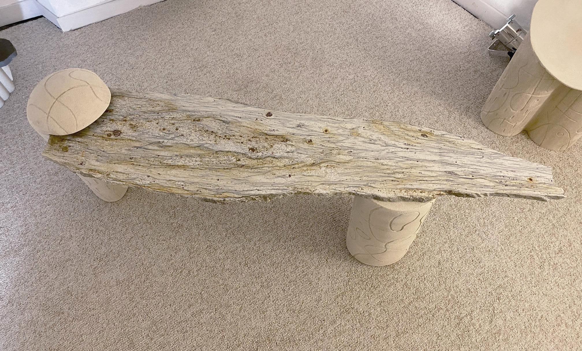 Ceramic Console by Olivia Cognet For Sale at 1stDibs