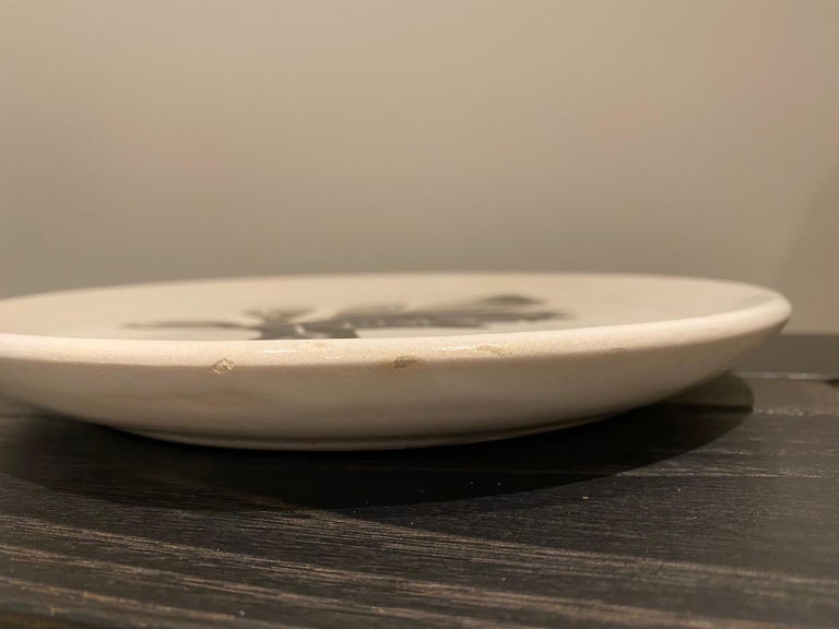 Ceramic Dish/decorative plate with Face Signed by Jean Lurçat 1950s For ...