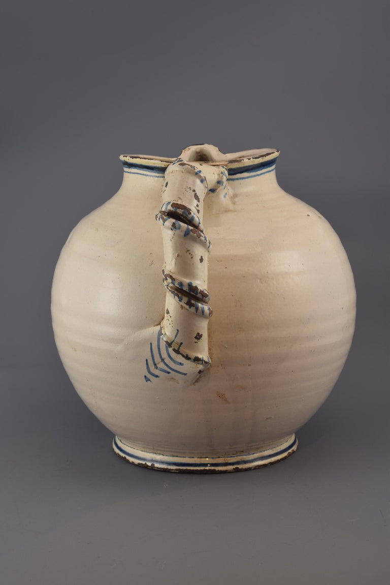 Ceramic Drug Jar or Syrup Jar, Possibly Italy, 18th Century For Sale at ...