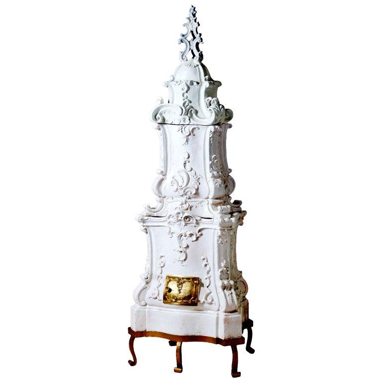 Ceramic Fireplace For Sale at 1stDibs