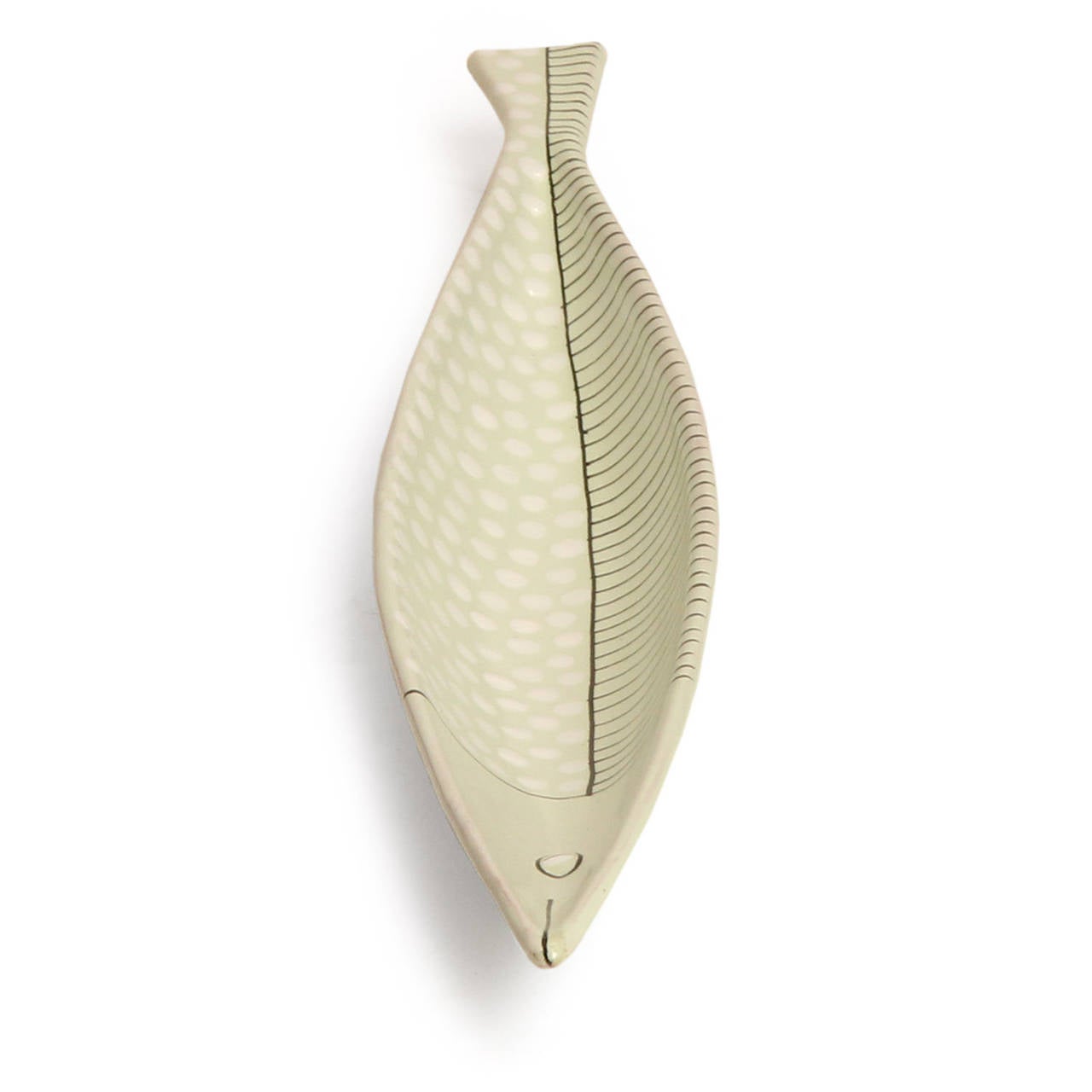 Ceramic Fish Sculpture / Bowl by Bitossi for Raymor at 1stDibs ...