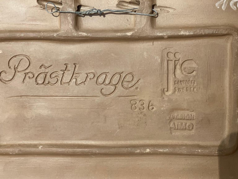 Ceramic Flower Tile Designed by Aimo Nietosvuori for Jie Gantofta ...