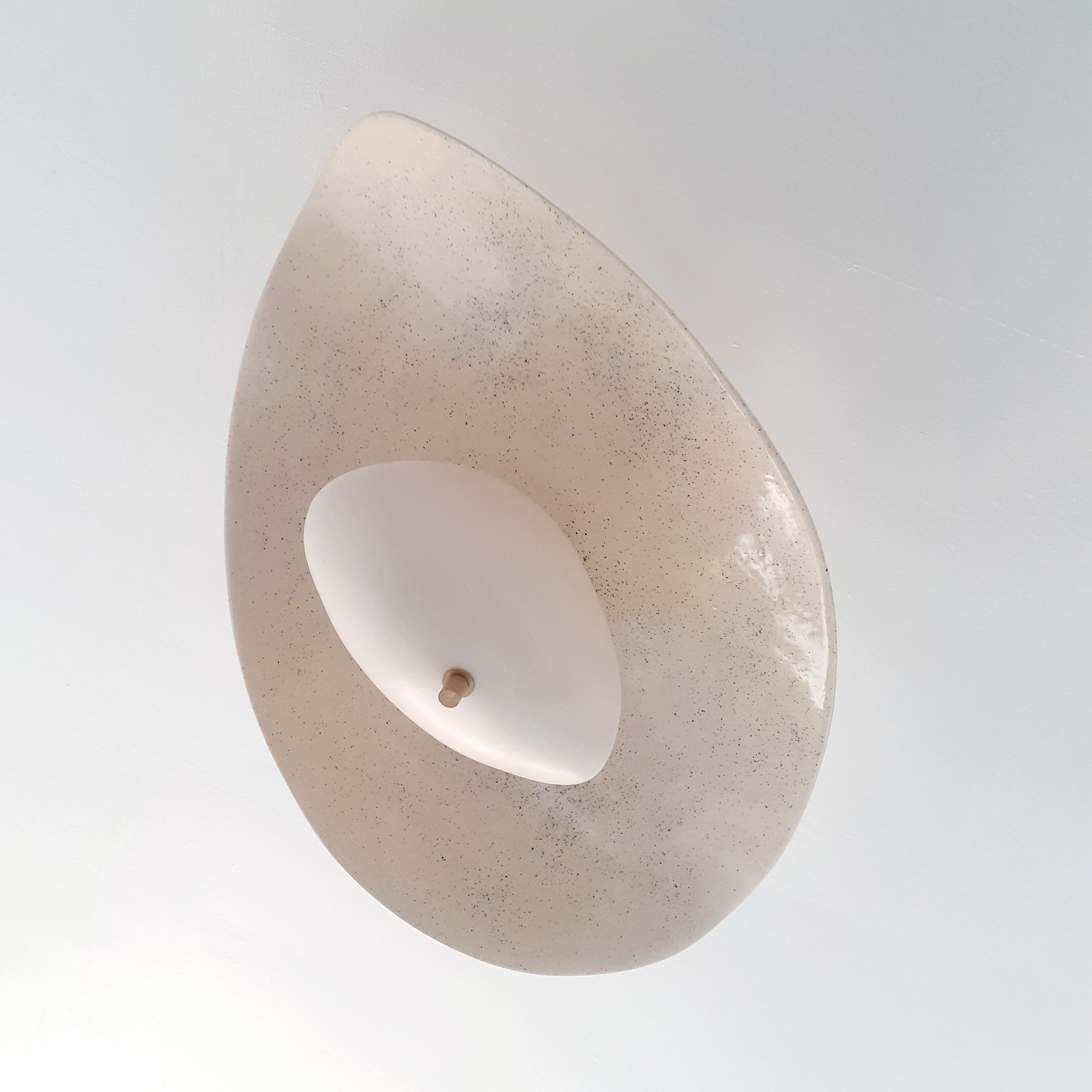 Ceramic Flush Mount by Elsa Foulon at 1stDibs