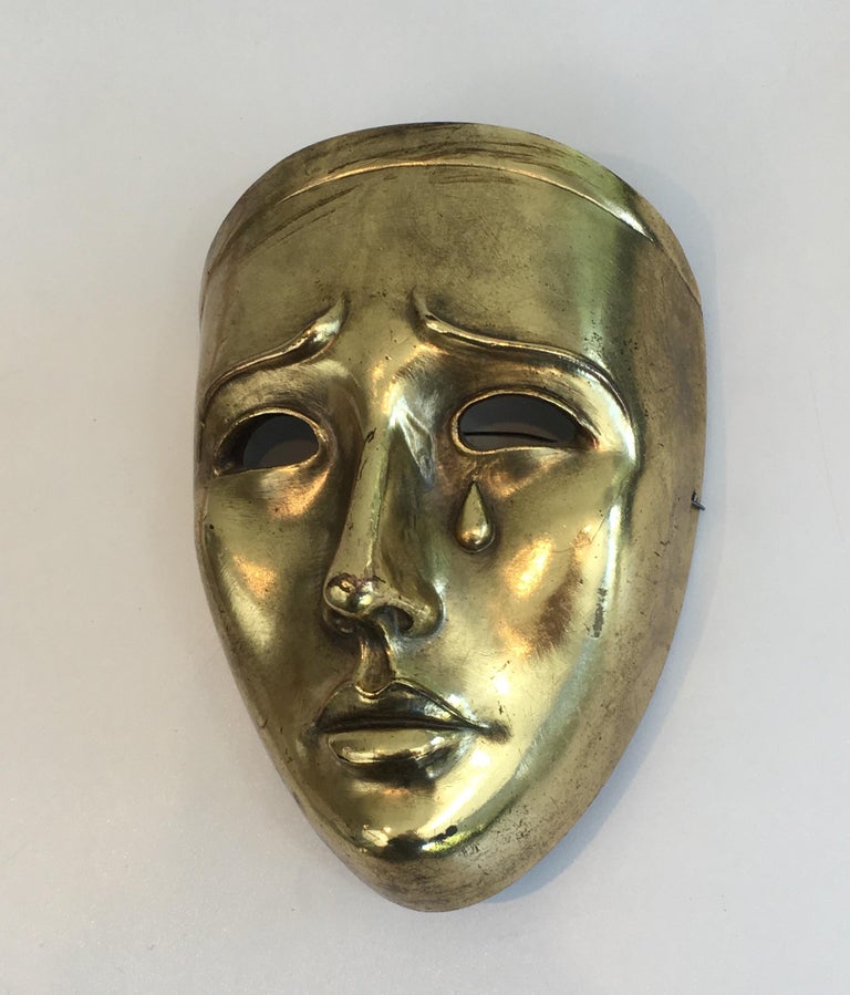 Ceramic Gilt Mask, Signed, Portugal, circa 1970 at 1stDibs | ceramic ...
