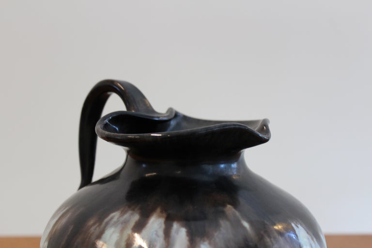 Ceramic Glazed ‘Mobach Utrecht’ Jug, Signed For Sale at 1stDibs