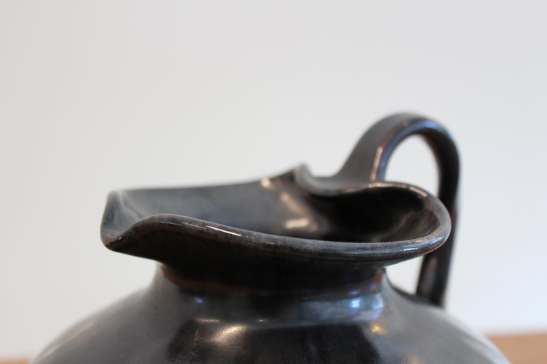 Ceramic Glazed ‘Mobach Utrecht’ Jug, Signed For Sale at 1stDibs