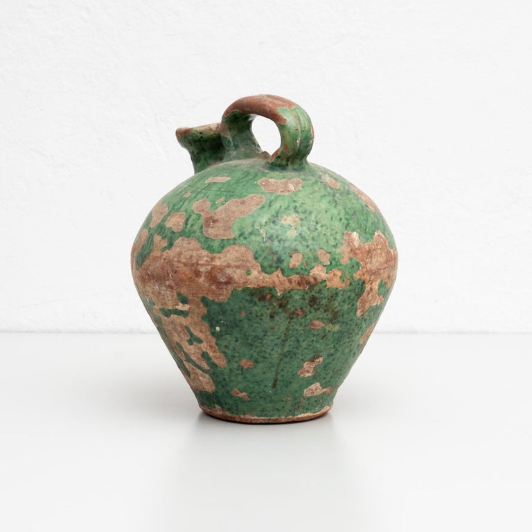 Ceramic Hand Painted Traditional Spanish Jug, circa 1960 For Sale at ...
