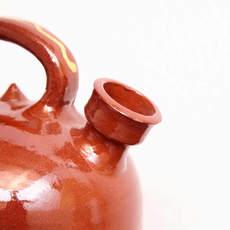Ceramic Hand Painted Traditional Spanish Jug, circa 1960 For Sale at ...