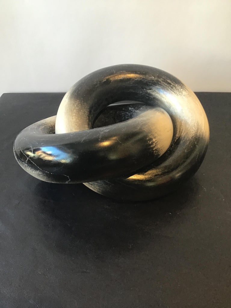 Ceramic Intertwined Rings at 1stDibs