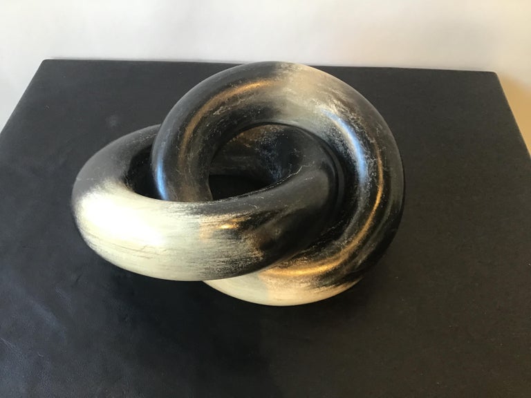 Ceramic Intertwined Rings at 1stDibs