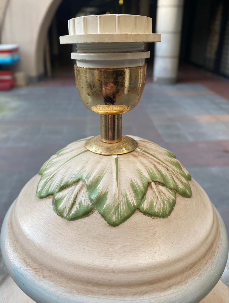 Ceramic Lamp Fruit Motifs For Sale at 1stDibs