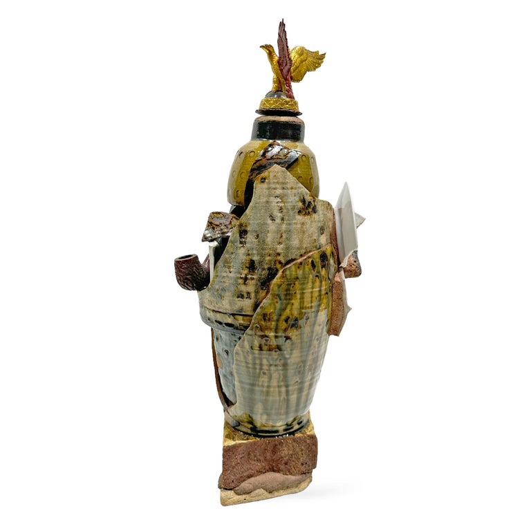 Age and Experience, Ceramic and Found Object Assemblage For Sale at 1stDibs