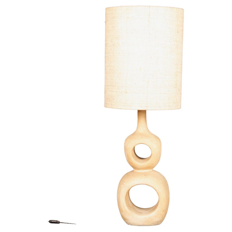 Ceramic Organic Table Lamp For Sale at 1stDibs