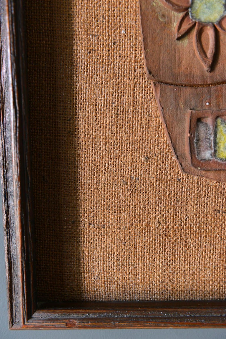 Ceramic Panel by California Artist Clyde Kelly, circa 1968 at 1stDibs