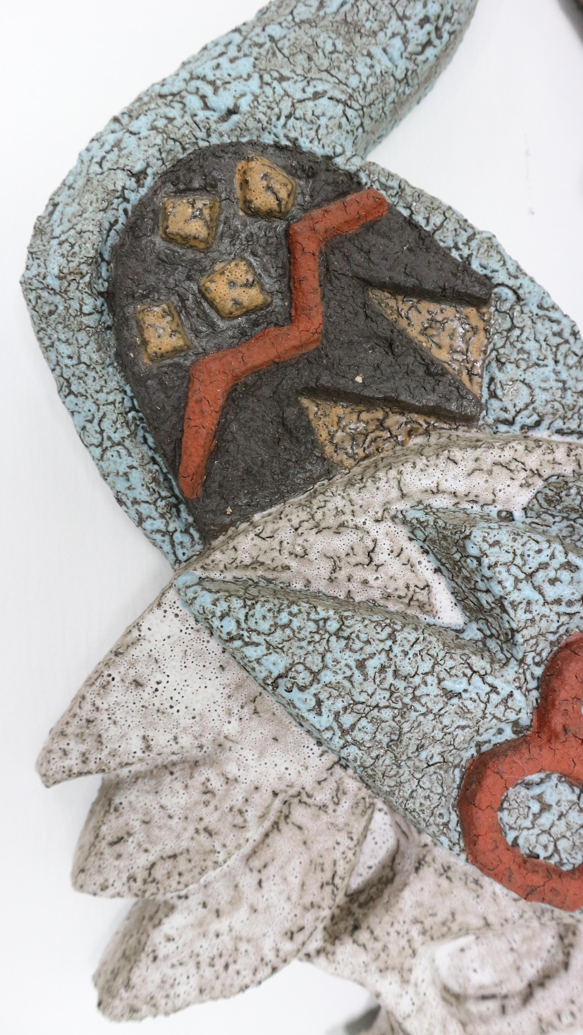 ceramic pelican wall sculpture, designed by Joop Puntman 1950s For Sale ...