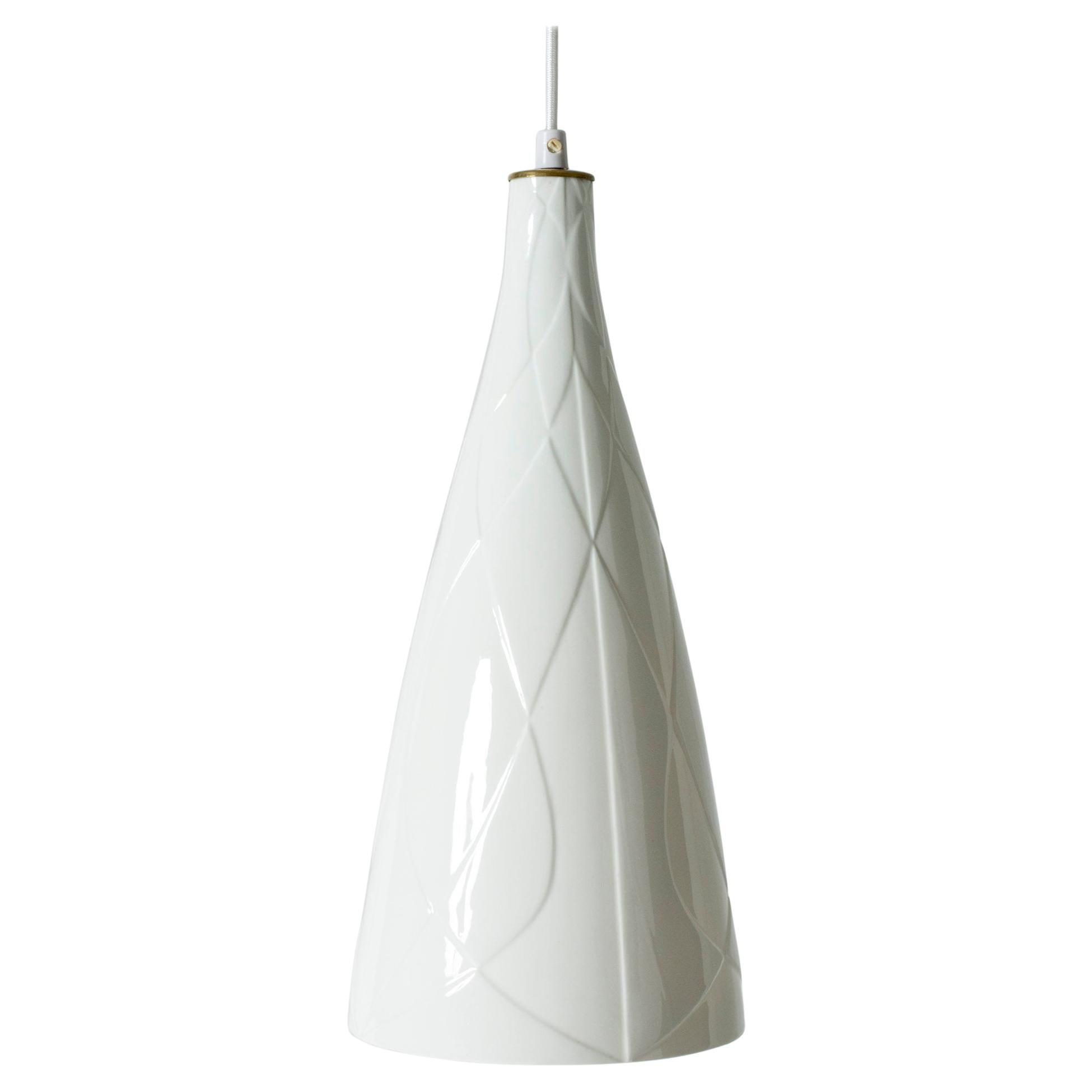 Studio Pottery Ceramic Pendant Light For Sale at 1stDibs